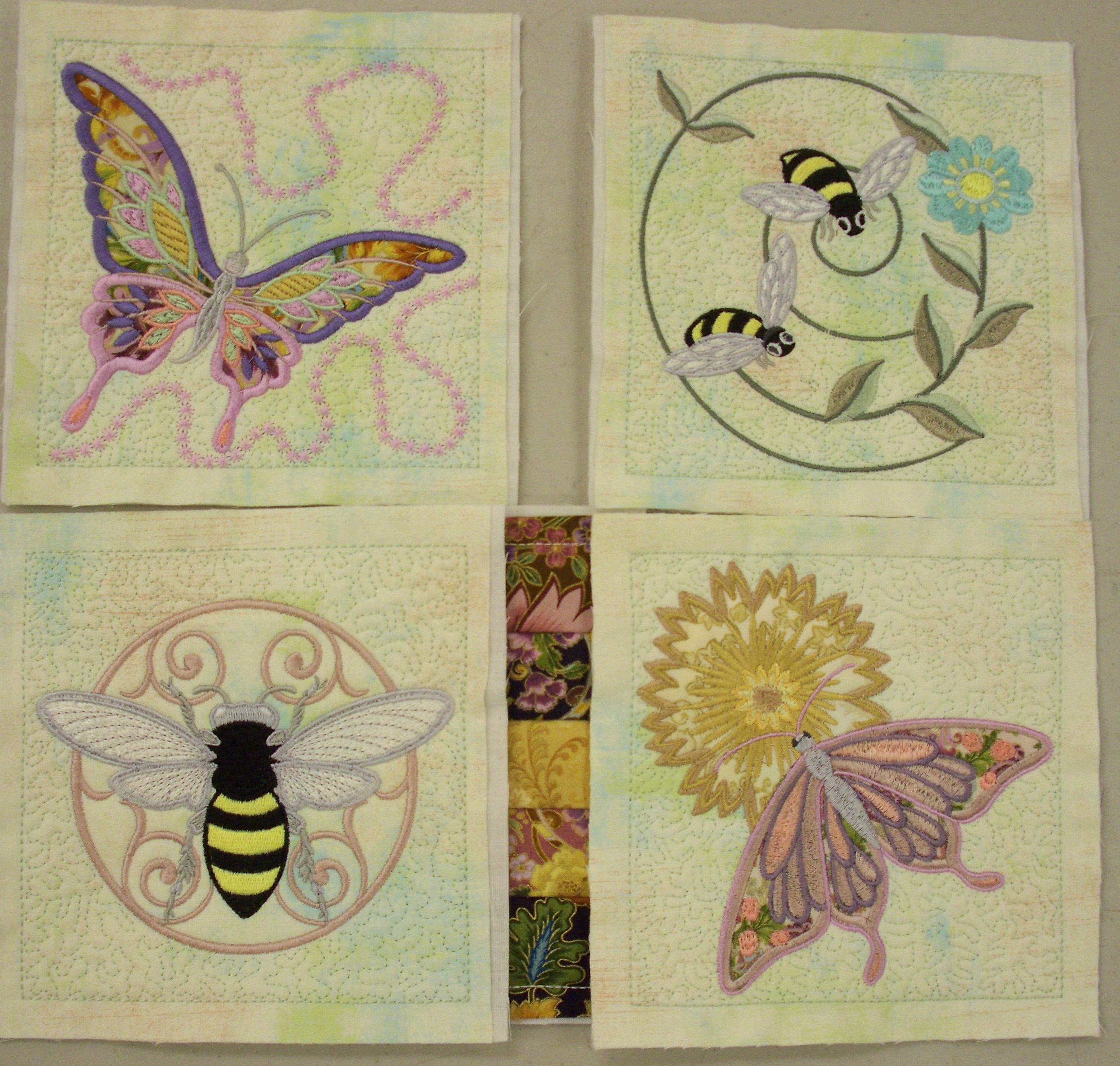 Butterflies and Bees - Sew-ciety